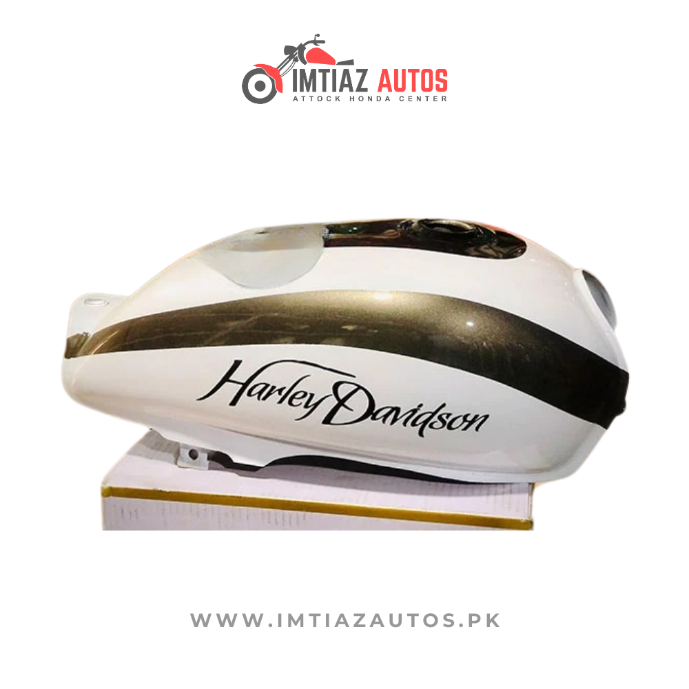 Harley Davidson White CD 70 Fuel Tank – Imtiaz Autos